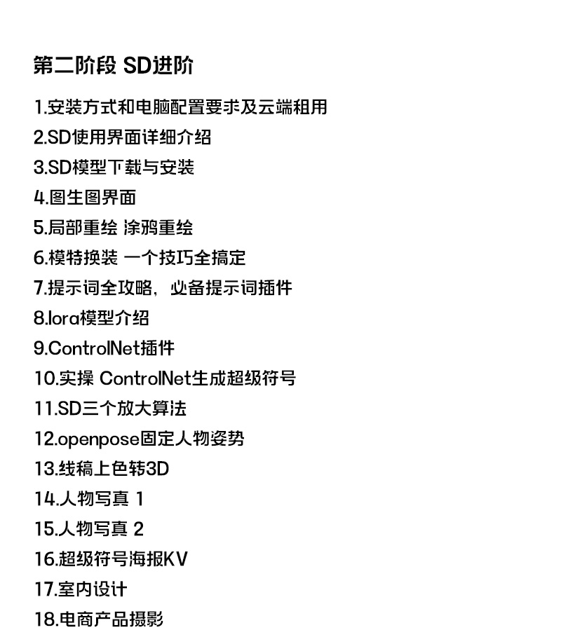 AI商业全流程商业应用丨MJ+SD+C4D+PS_哔哩哔哩_bilibili