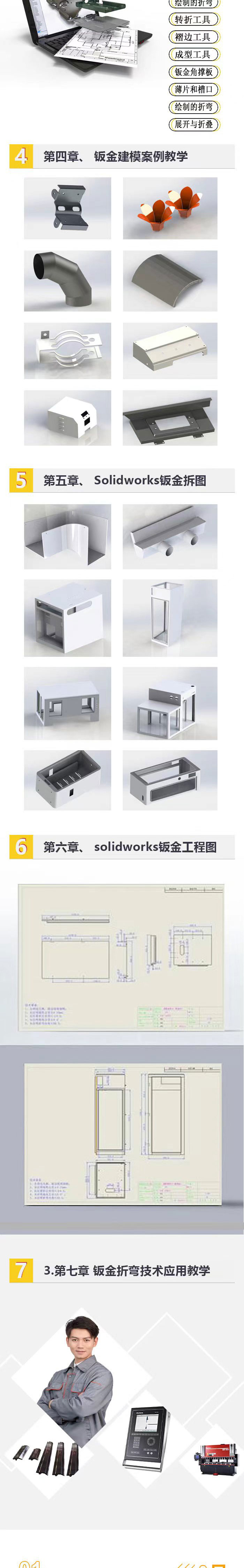 Solidworks钣金工艺拆图教程_哔哩哔哩_bilibili