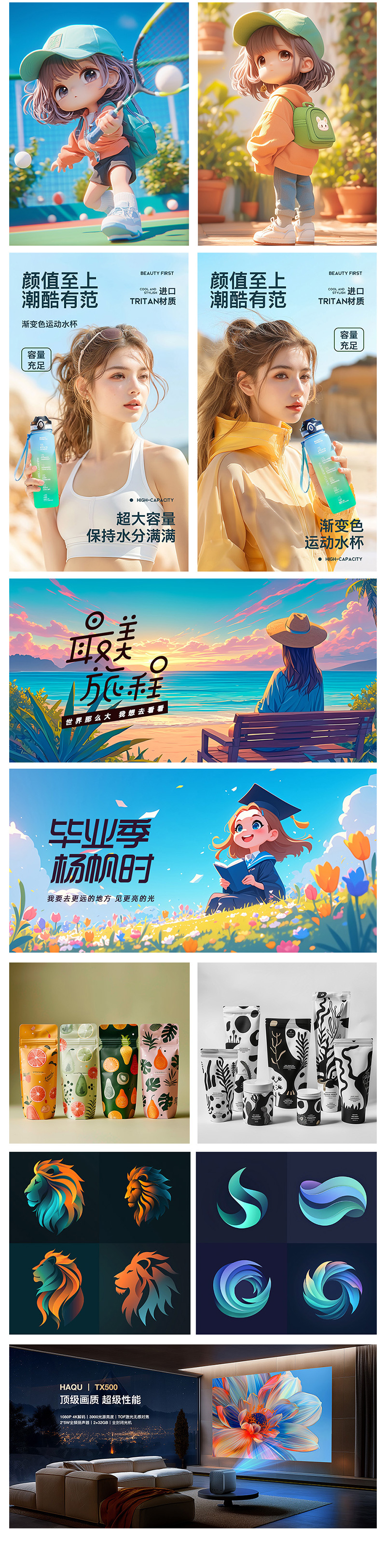 AI商业全流程商业应用丨MJ+SD+C4D+PS_哔哩哔哩_bilibili