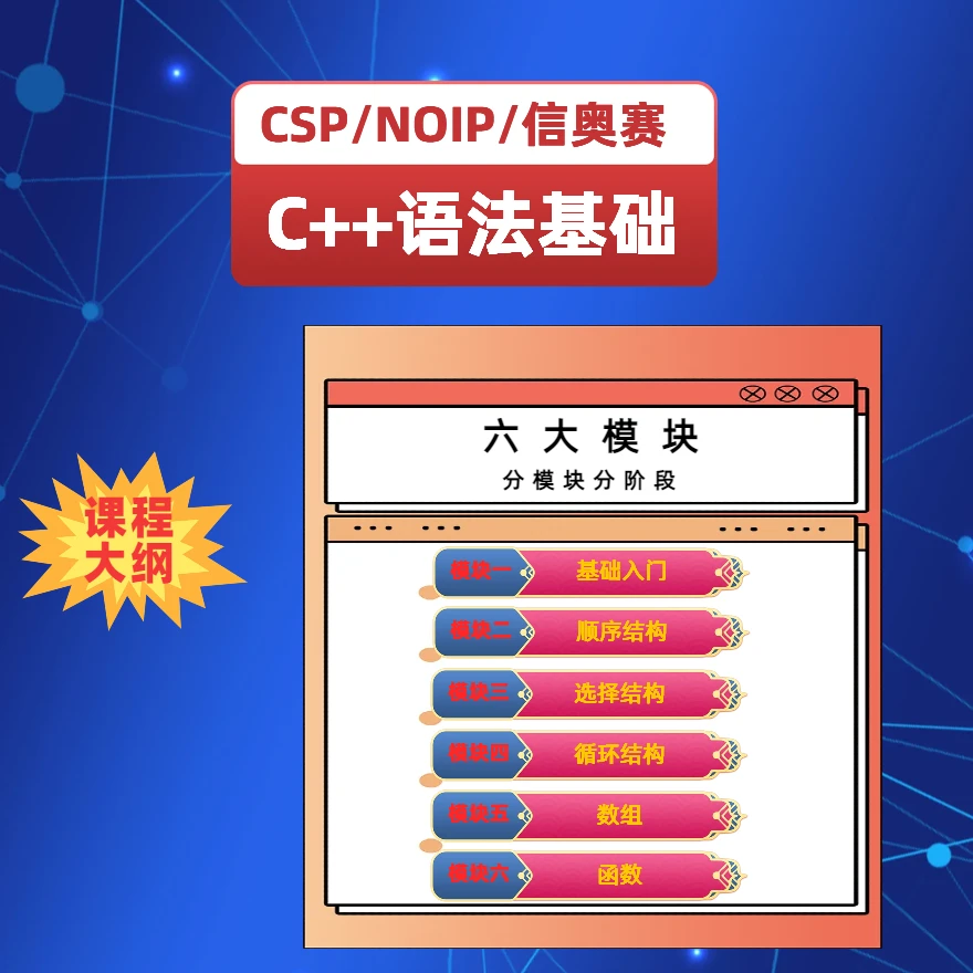 CSP/NOIP/信奥赛C++语法基础_哔哩哔哩_bilibili