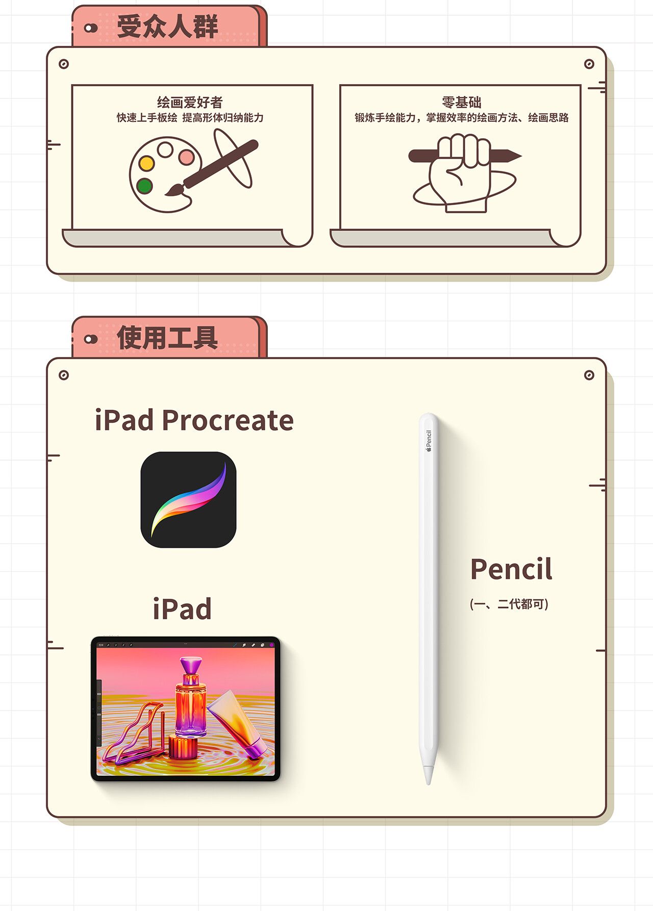 Procreate修炼指南：水彩风插画入门_哔哩哔哩_bilibili