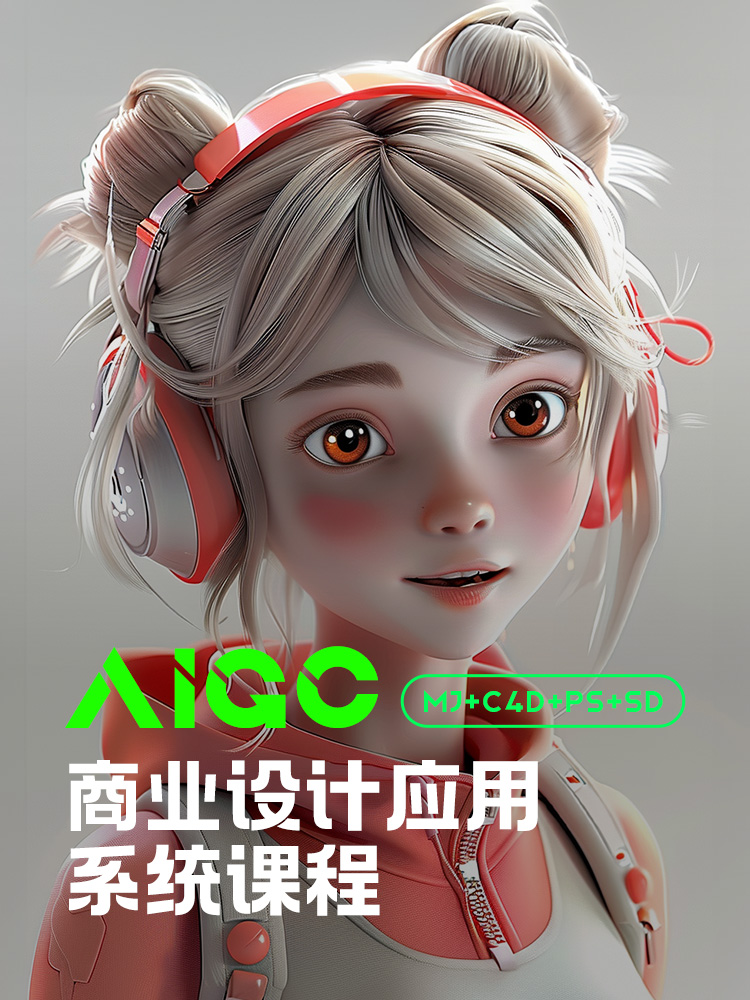 AI商业全流程商业应用丨MJ+SD+C4D+PS_哔哩哔哩_bilibili