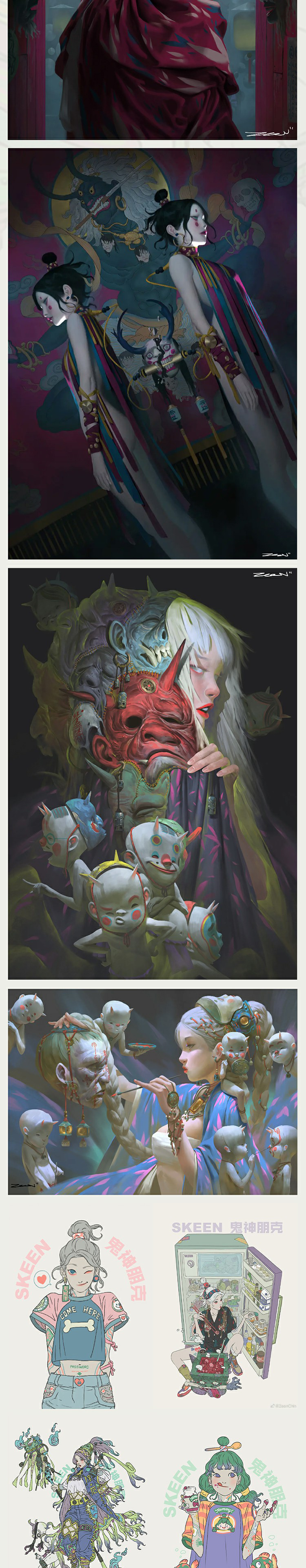 lol特约画师ZeenChin教你画出美丽小姐姐_哔哩哔哩_bilibili