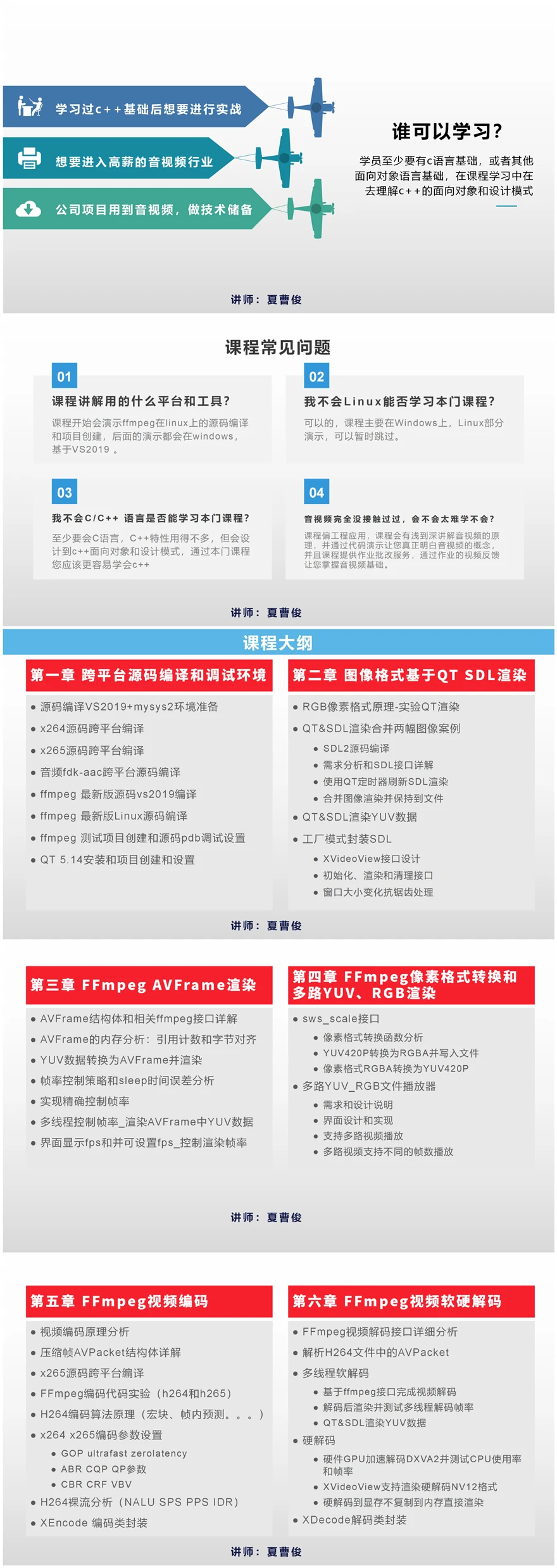 FFmpeg 4.3 音视频基础到工程应用_哔哩哔哩_bilibili