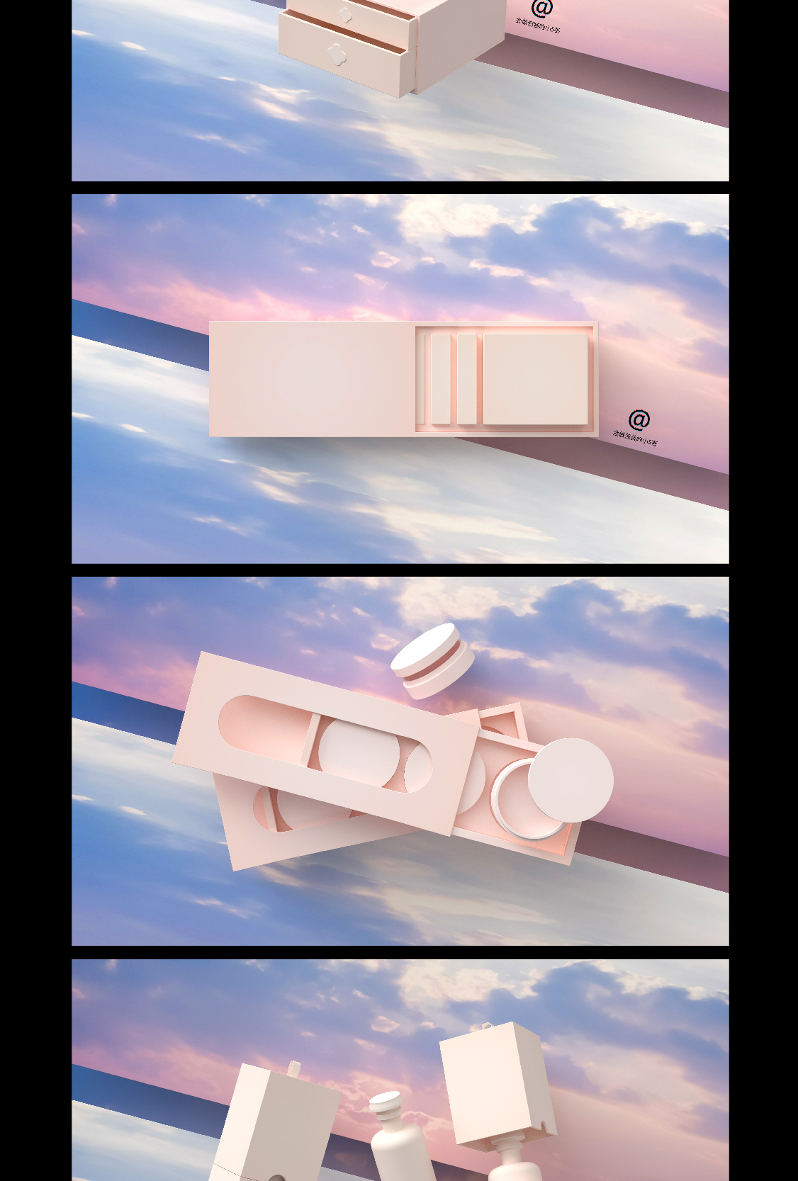 【包装建模】超简单的《C4D包装盒建模教程》_哔哩哔哩_bilibili