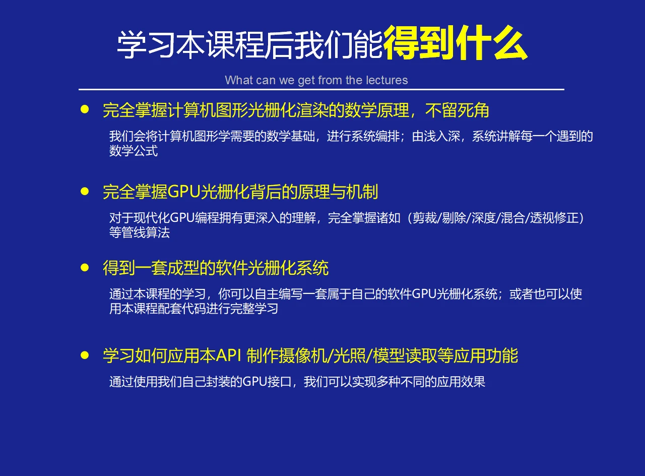 计算机图形学—从0开始构建一个opengl软光栅哔哩哔哩bilibili 