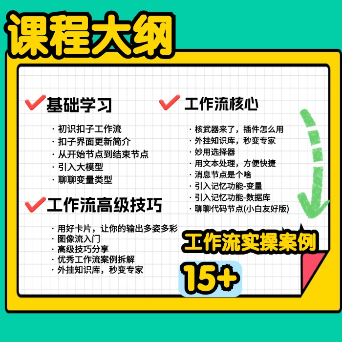 【一启-AI】从0开始入门Coze工作流_哔哩哔哩_bilibili