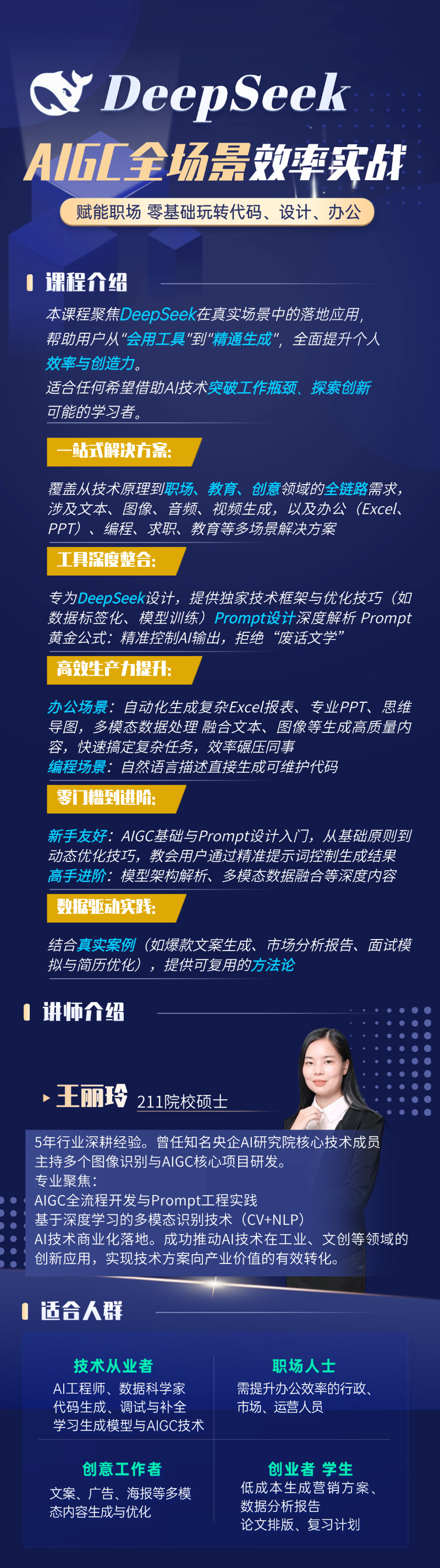 DeepSeek AIGC全场景效率实战_哔哩哔哩_bilibili