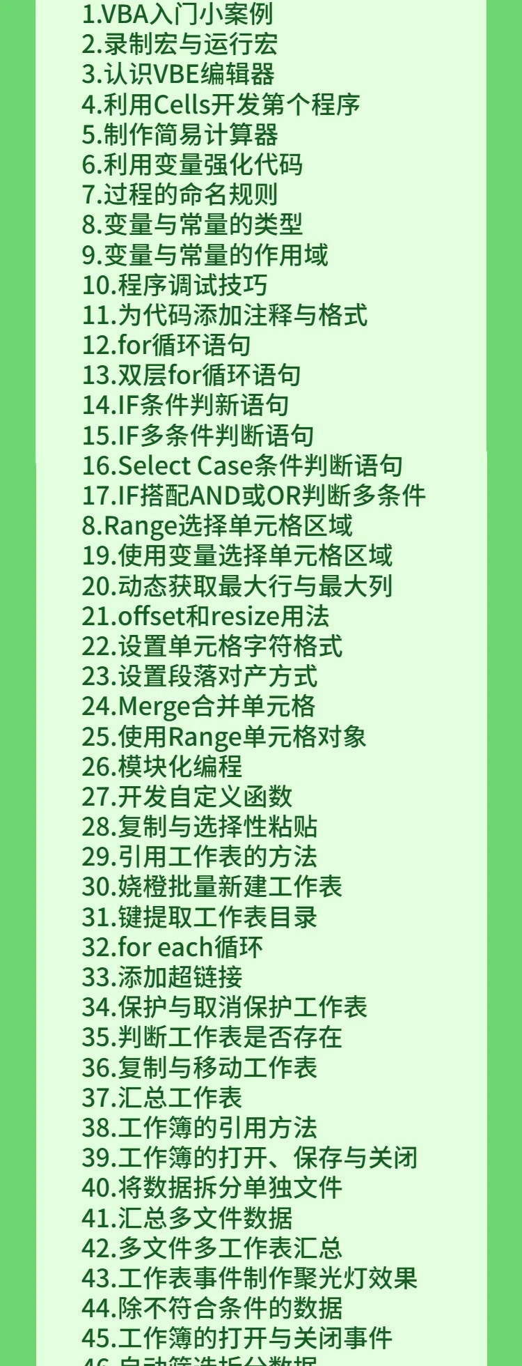 120节带你玩转Excel-VBA办公，成为大神_哔哩哔哩_bilibili