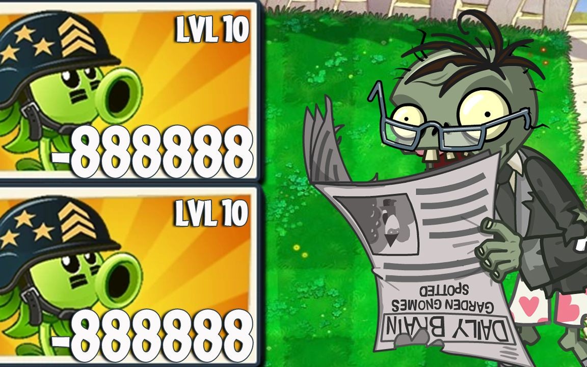 PvZ 2挑战 - 40个超级植物对战5只超级报纸僵尸等级40-MSGames-MSGames-哔哩哔哩视频