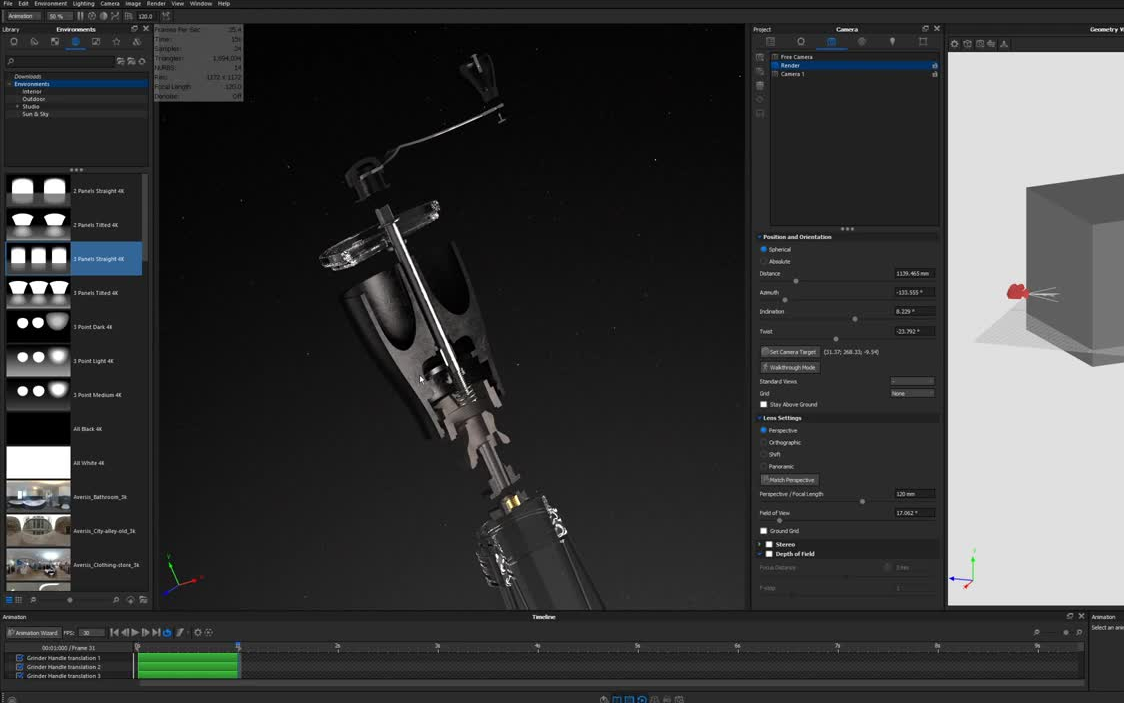 中译）KeyShot 分解图剖面图教程】KeyShot Exploded View Cutaway Tutorial_哔哩哔哩_bilibili