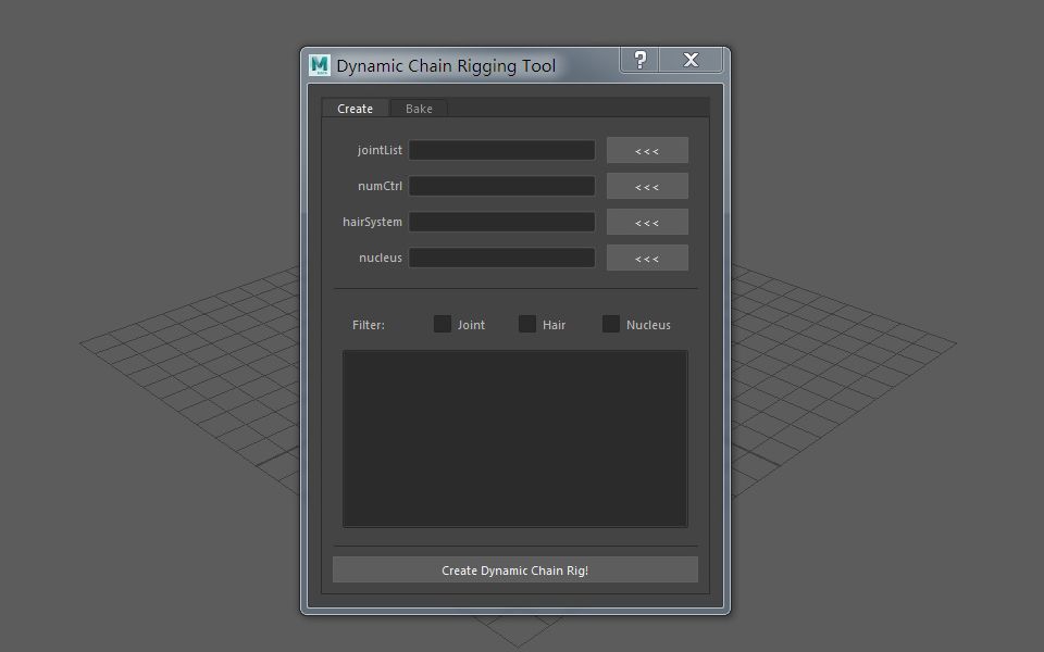 Custom Dynamic Chain Rig Tool_哔哩哔哩_bilibili