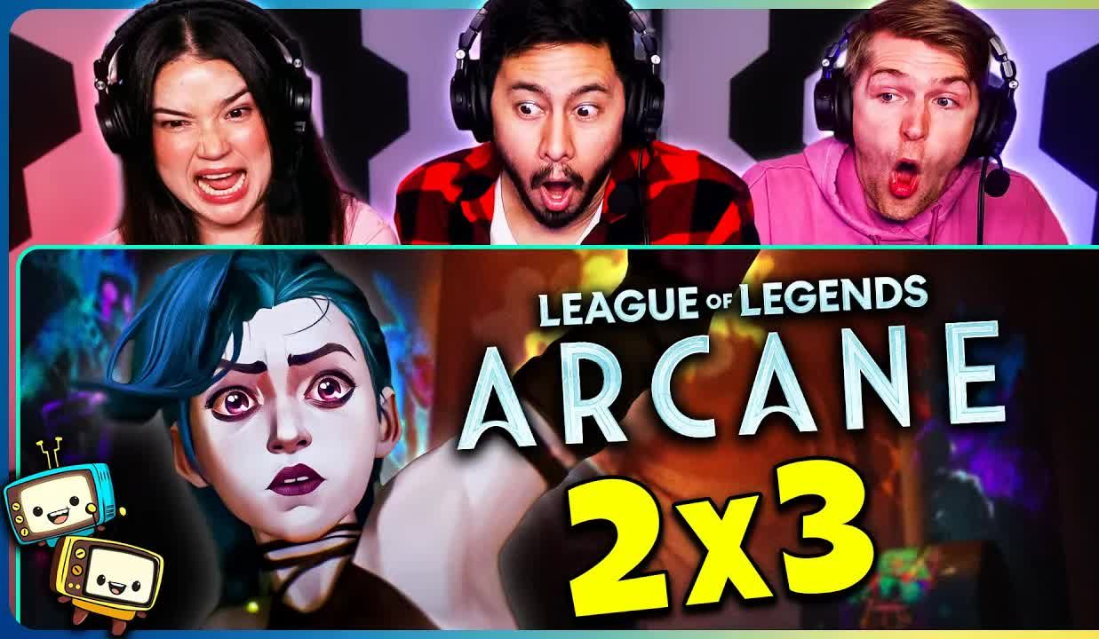 Youtube博主CinePals观看 Arcane 2x3 reaction（机翻）-何以钦-何以钦-哔哩哔哩视频