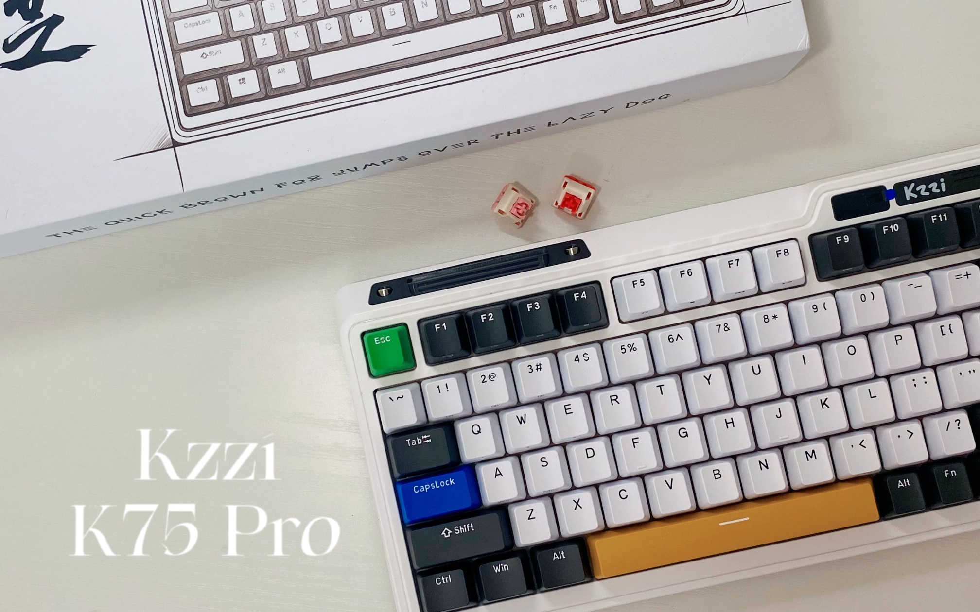 珂芝kzzi75 2月新版固件及驱动分享(新增按键防抖和两档无线延迟可调)