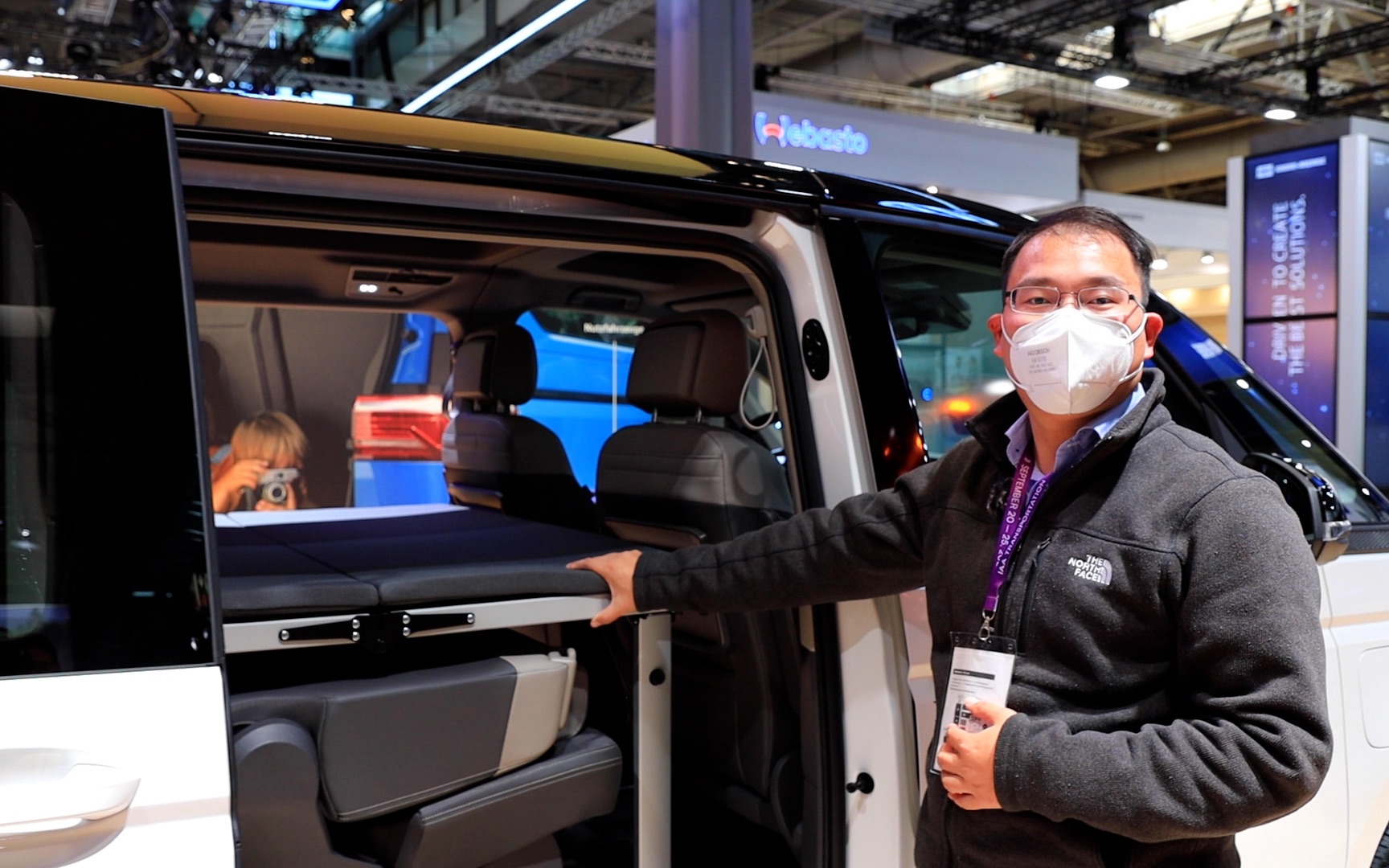 大众 VW T7 Multivan 7座 MPV 房车版 @ 2022 IAA TRANSPORTATION_哔哩哔哩_bilibili