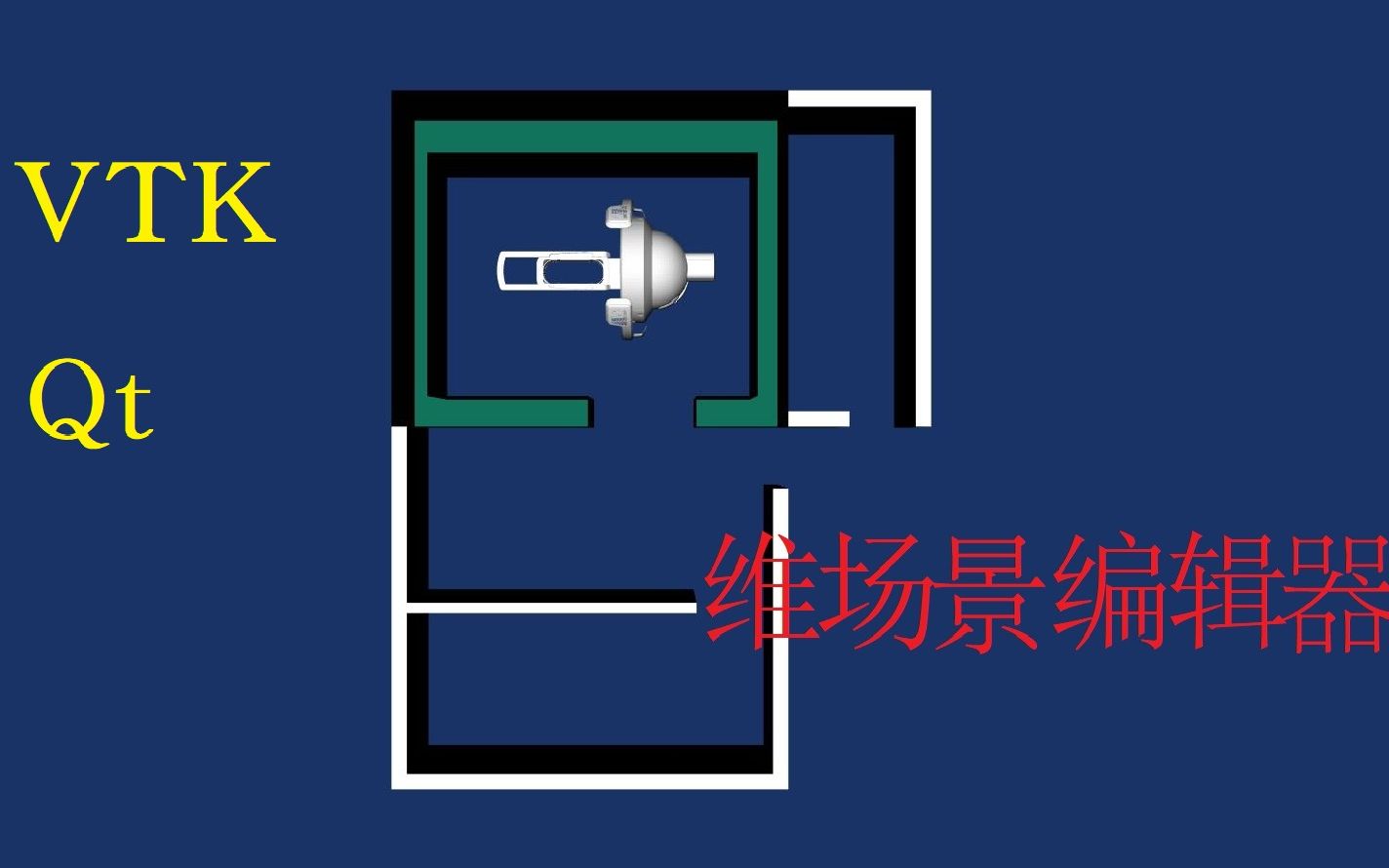 Vtk Qt 开发 三维 场景 编辑器哔哩哔哩bilibili 