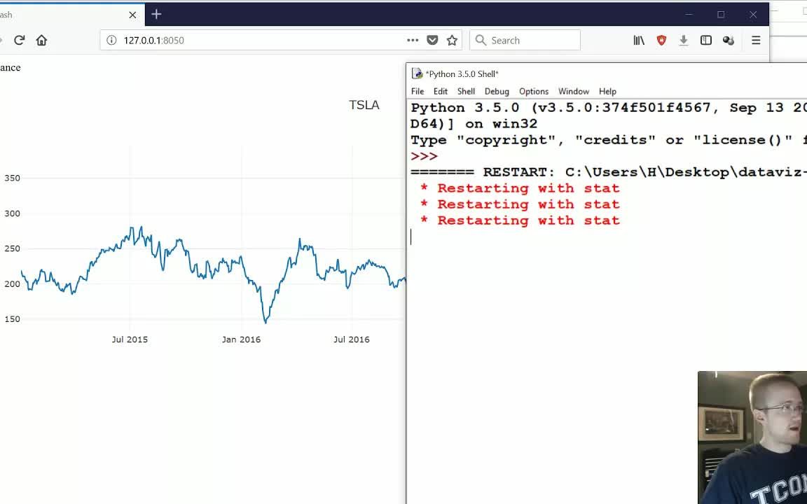 Dynamic Graph based on User Input - Data Visualization GUIs with Dash and Python_哔哩哔哩_bilibili
