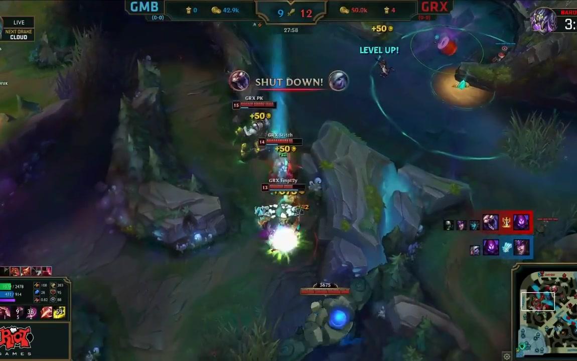 老外解说S8入围赛第一天GMBVS GRX高光时刻_哔哩哔哩 (゜-゜)つロ 干杯~-bilibili