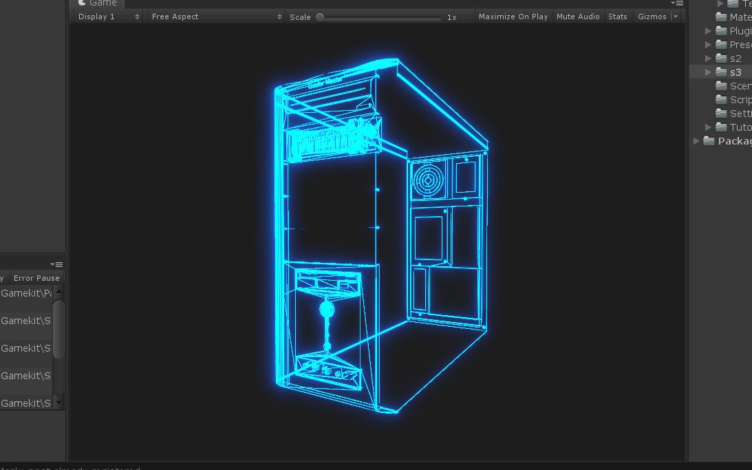 unity制作线框显示模型/ShaderGraph_哔哩哔哩_bilibili
