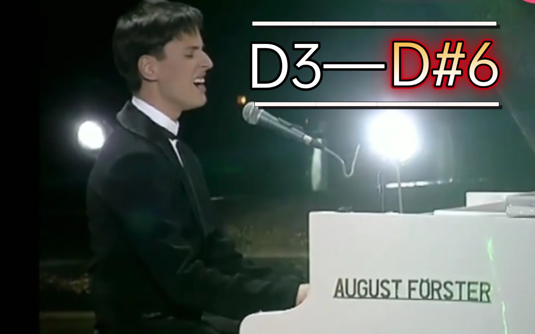 传世经典—【Vitas】《奉献》现场 音高测量_哔哩哔哩_bilibili