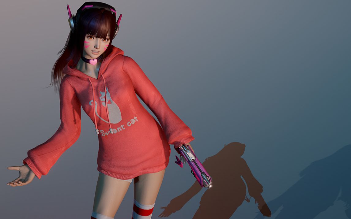 尝试一下4K画质-MMD-girls-DVA爱你呦_哔哩哔哩_bilibili