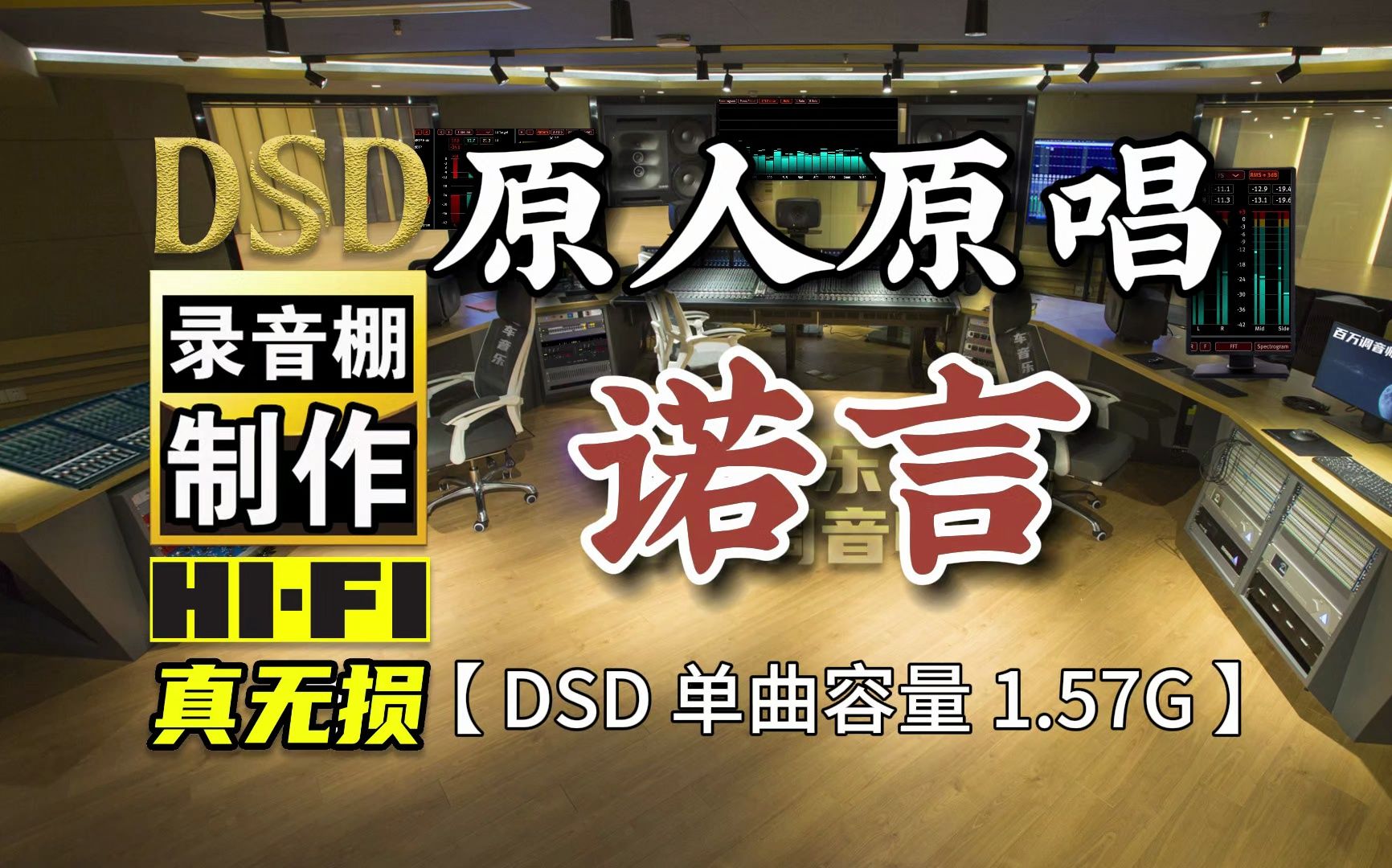 网络爆红，原人原唱，李翊君《诺言》DSD完整版1.57G，百万调音师专业录音棚制作，顶级hifi无损音乐-车音乐_百万调音师-车音乐_百万调音师-哔哩哔哩视频