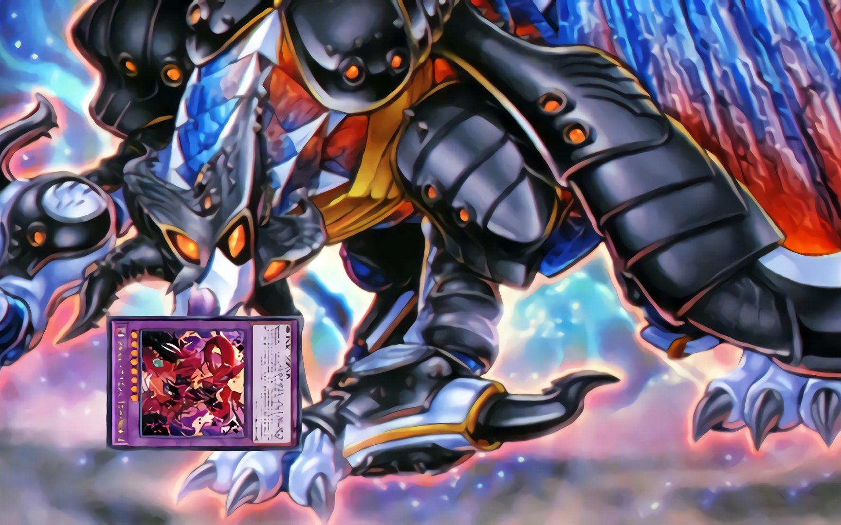 游戏王ygopro，圣刻龙王、暗钢龙、赤枪龙三龙合体调动科学怪人，使用暗次元的战士的FTK