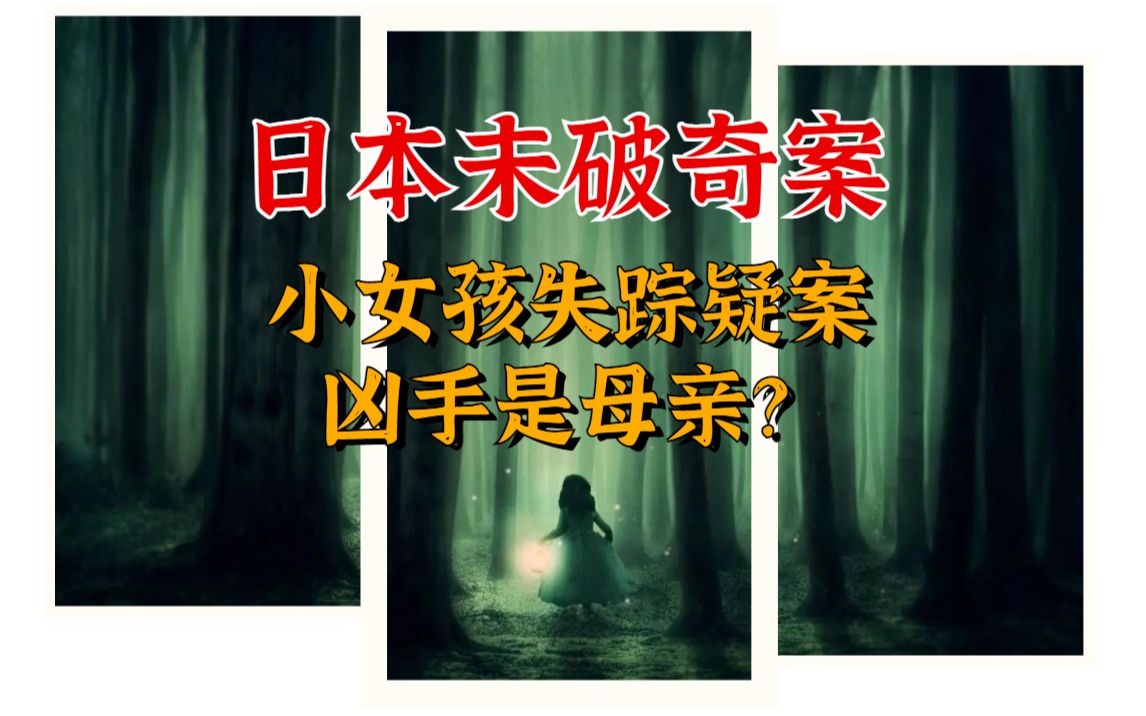 日本未破奇案!小女孩露营10分钟失踪!令和元年最大悬案! 都市夜魔人 都市夜魔人 哔哩哔哩视频