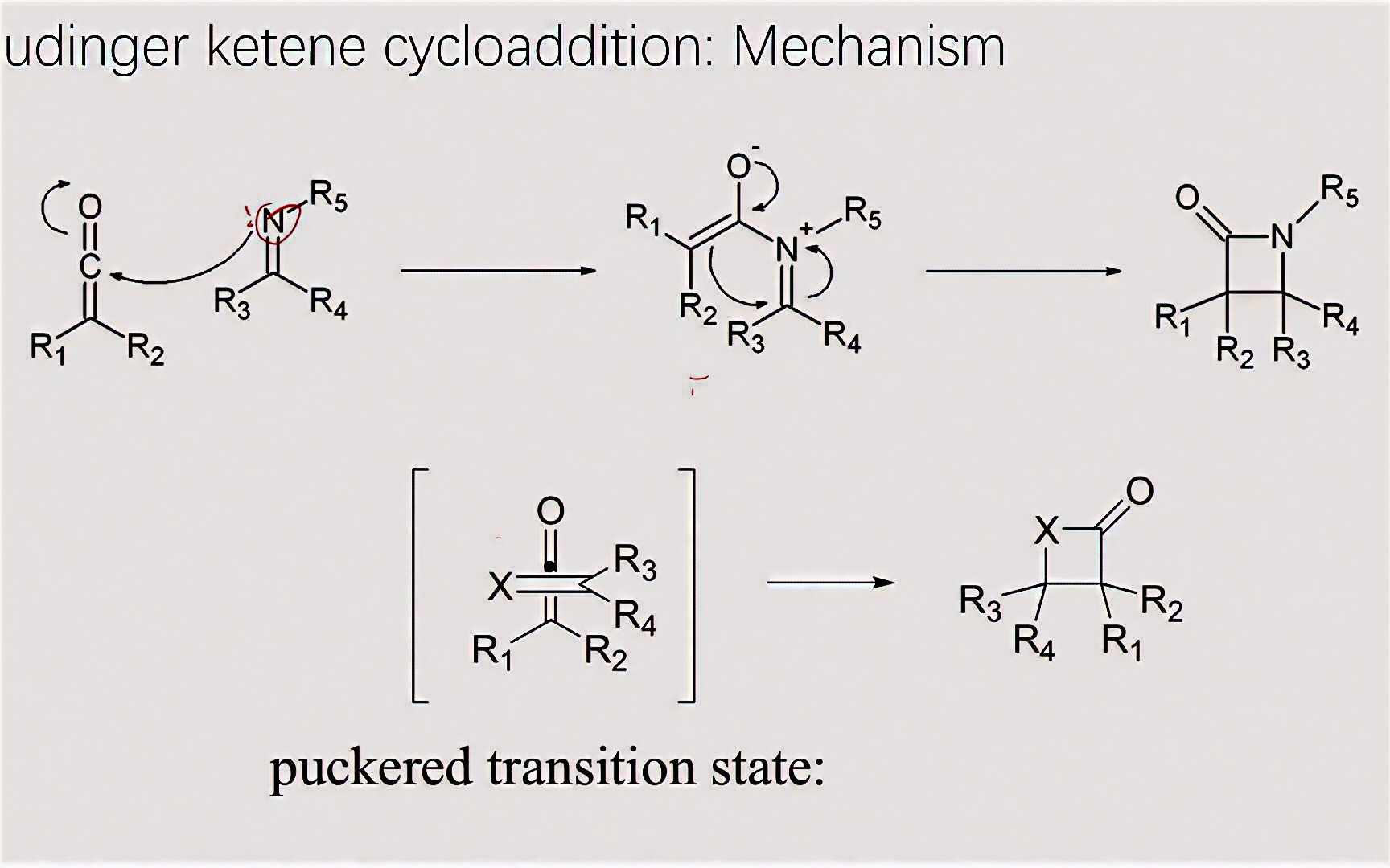 有机人名反应（248）：Staudinger ketene cycloaddition_哔哩哔哩 (゜-゜)つロ 干杯~-bilibili