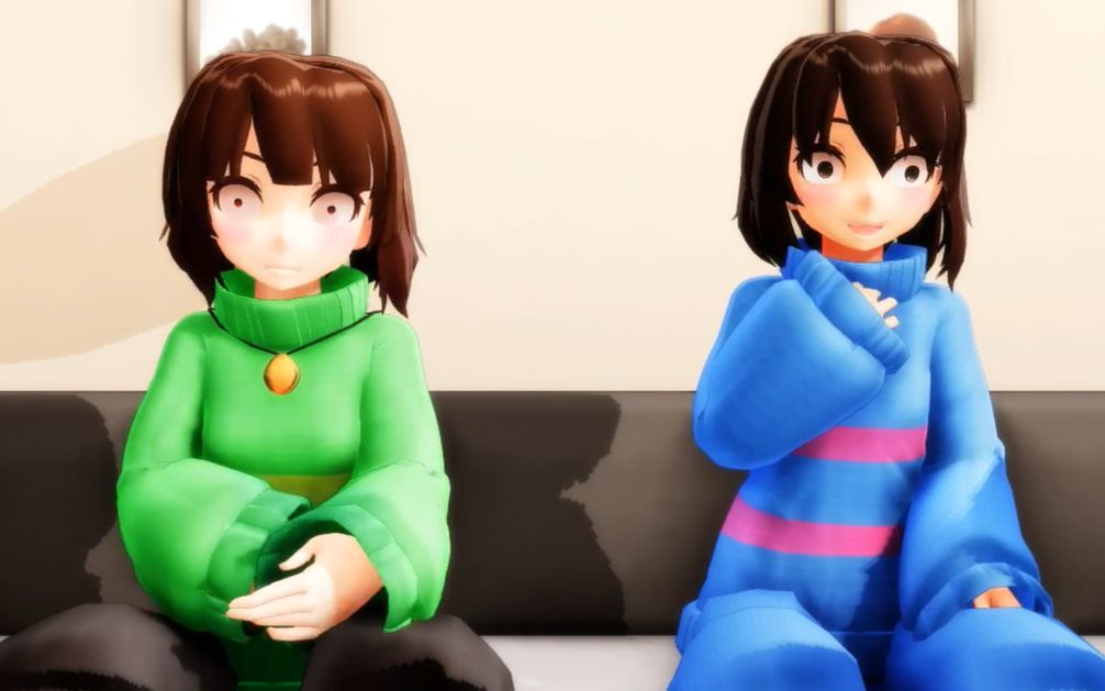 【UnderTail】 当Chara看到自己的本子的时候（作者：753 Poiii）_哔哩哔哩_bilibili