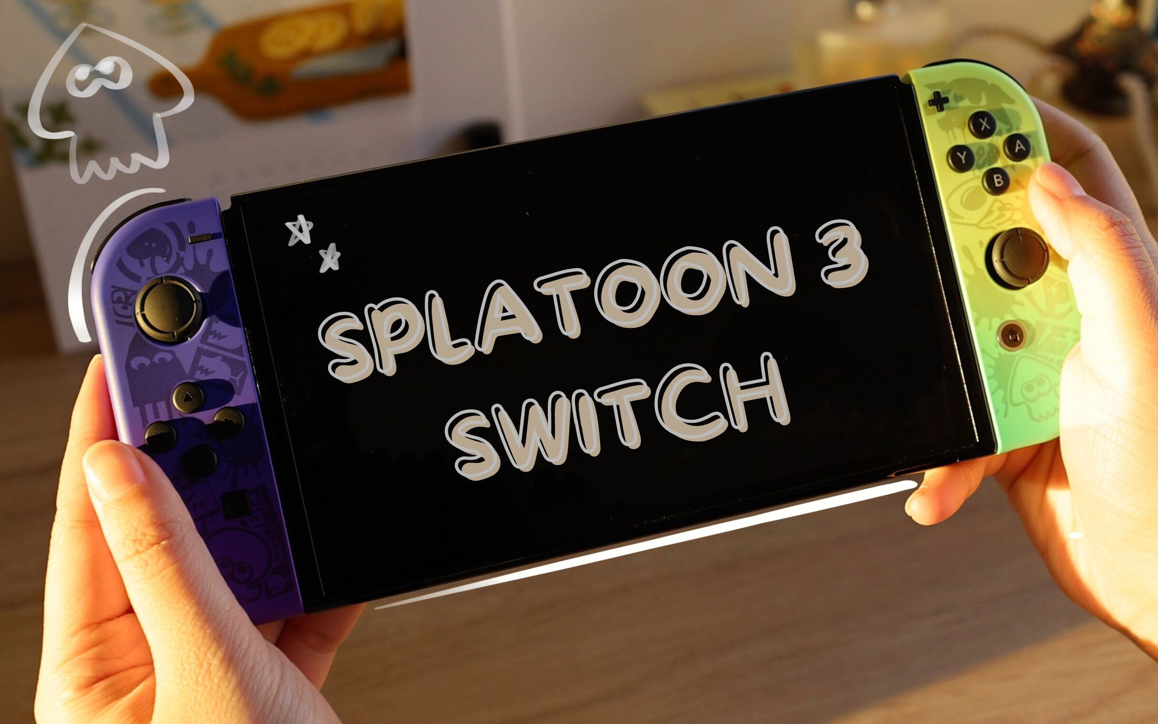 喷射战士3 switch 开箱 + 试玩前夜祭🐙_哔哩哔哩_bilibili