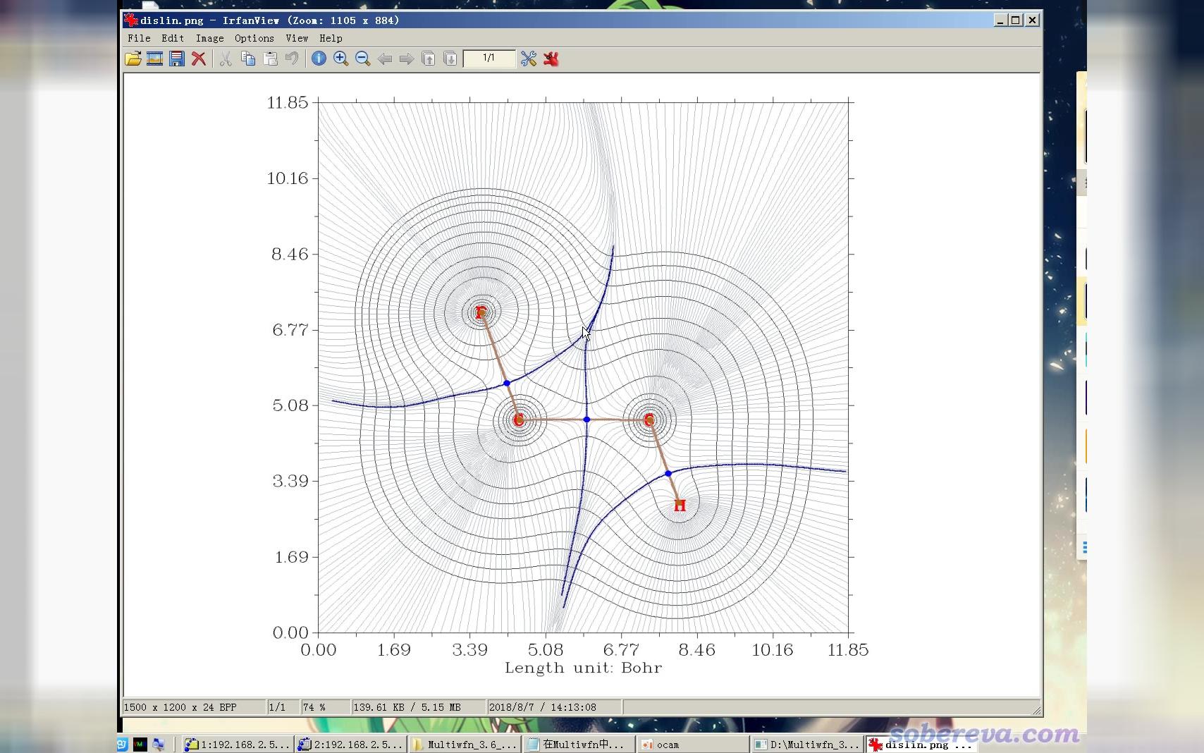 在Multiwfn中绘制带有AIM拓扑信息的平面图_哔哩哔哩 (゜-゜)つロ 干杯~-bilibili