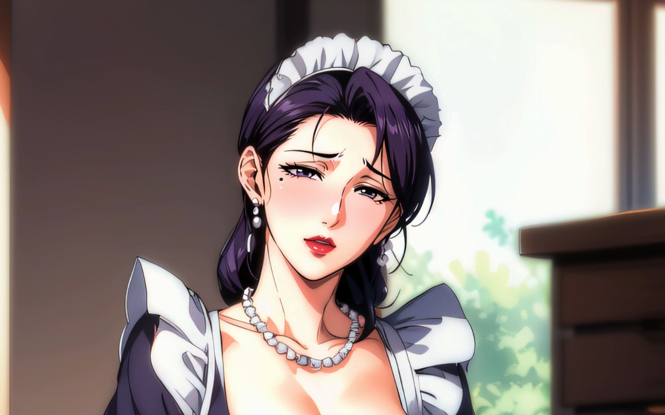 女仆阿姨要帮你打扫房间-AI乱画-AI乱画-哔哩哔哩视频