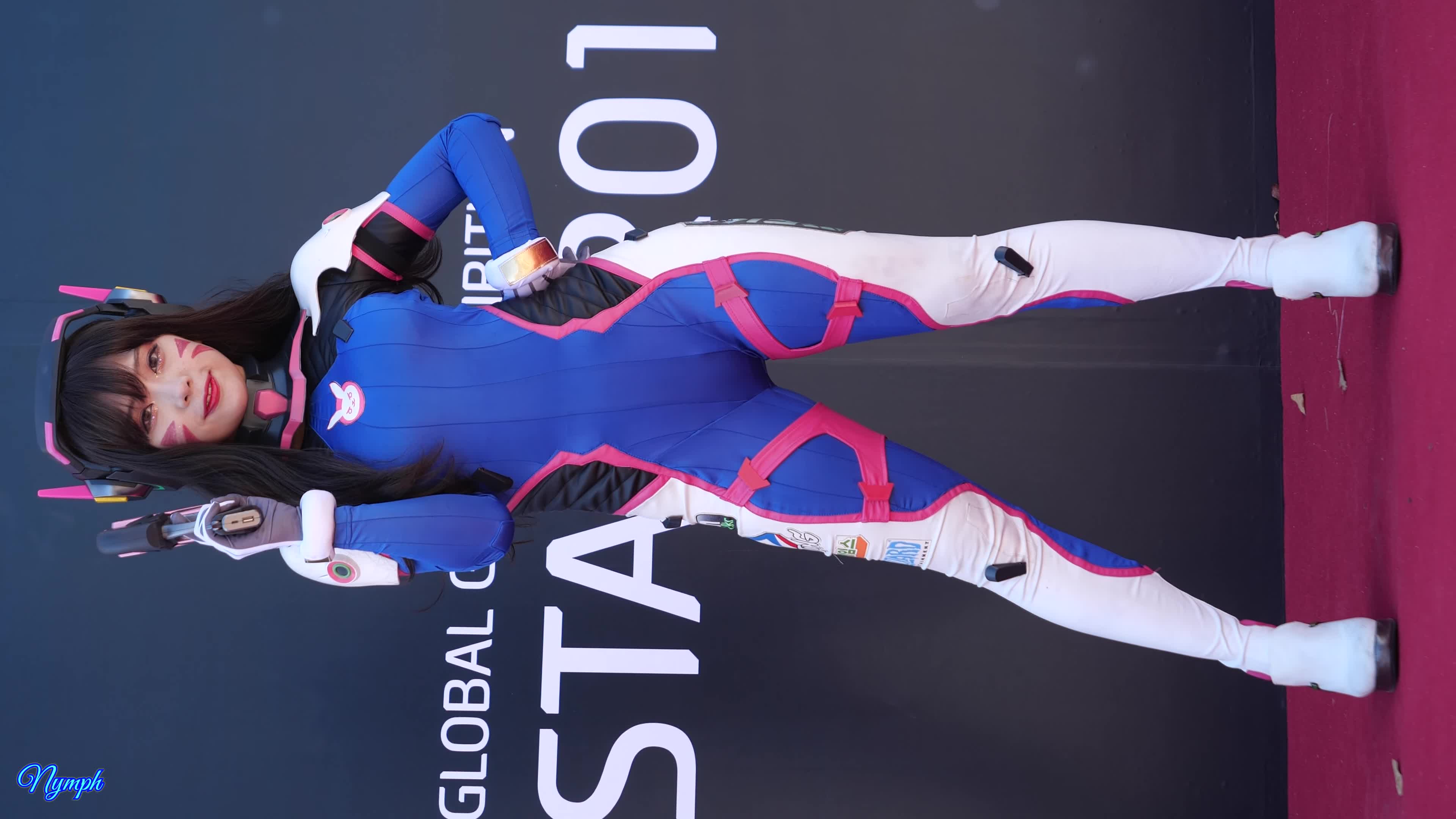 191114 Cosplayer(DAMI) - Overwatch D.Va_哔哩哔哩_bilibili