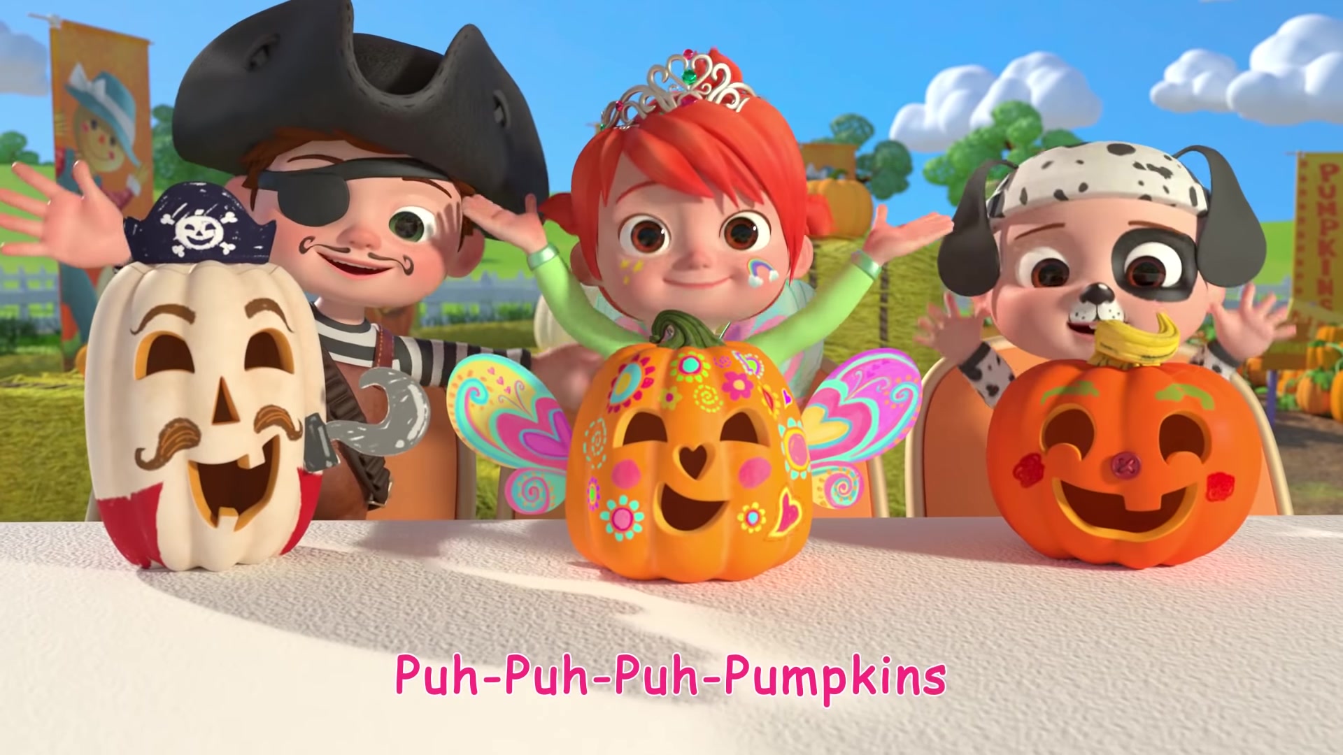 【高清】精选欧美幼儿英语启蒙儿童歌曲 万圣节歌曲（Halloween Pumpkin Patch Song）_哔哩哔哩 (゜-゜)つロ 干杯 ...