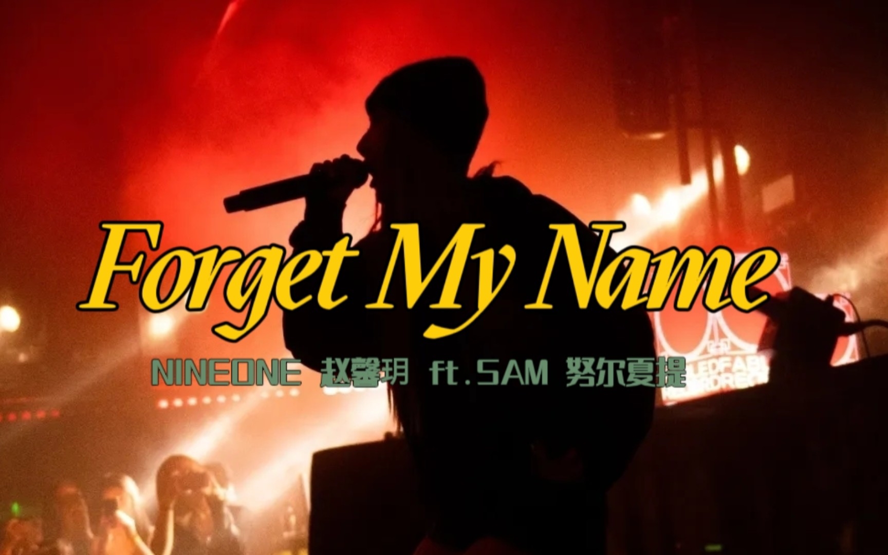 如果可以，Forget my name 。（NINEONE赵馨玥ft.SAM努尔夏提-Forget my name）_哔哩哔哩_bilibili