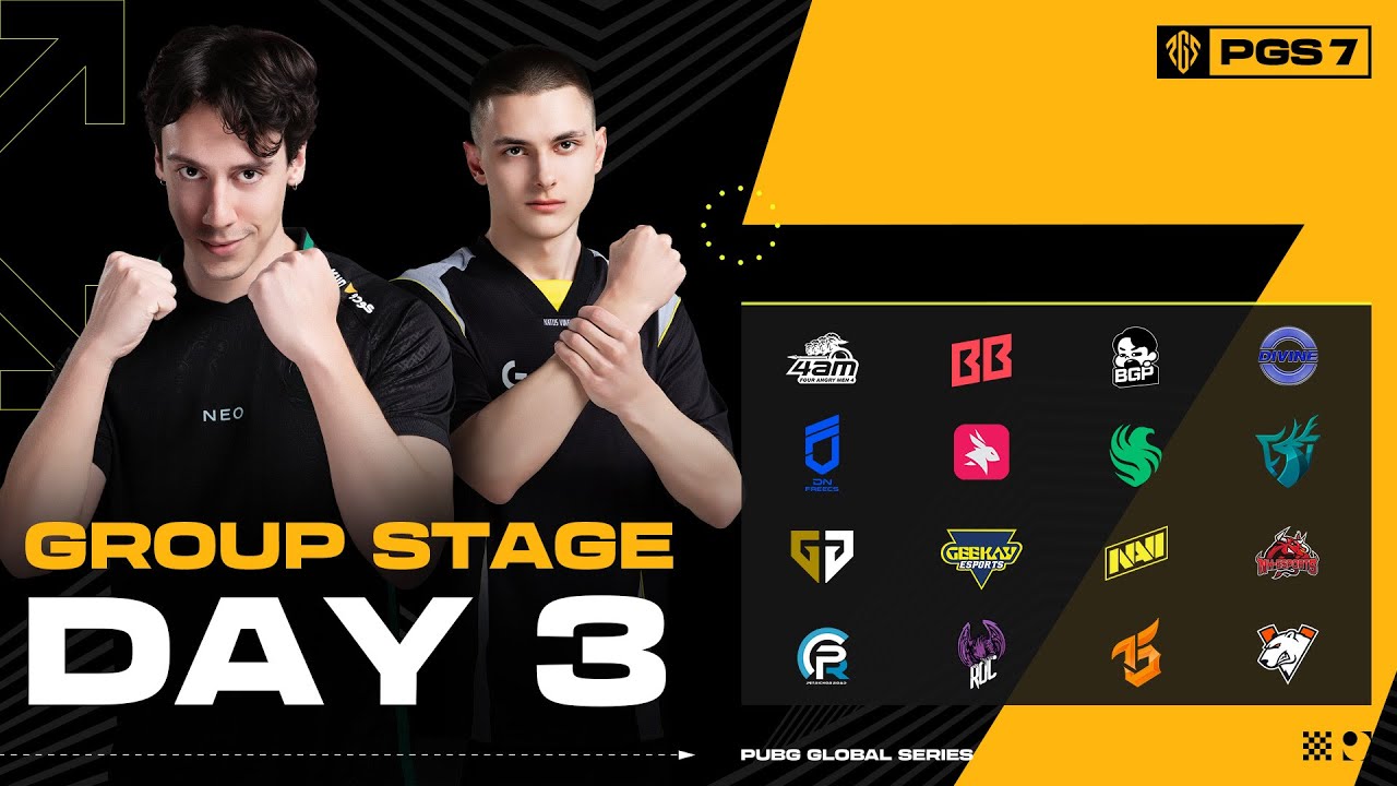 [PUBG_TW] PGS 7 全球系列賽 - 小組賽 Day 3 !主播 !賽制 !team !map 2025-04-30 05:11-咸鱼王喵-咸鱼王喵-哔哩哔哩视频