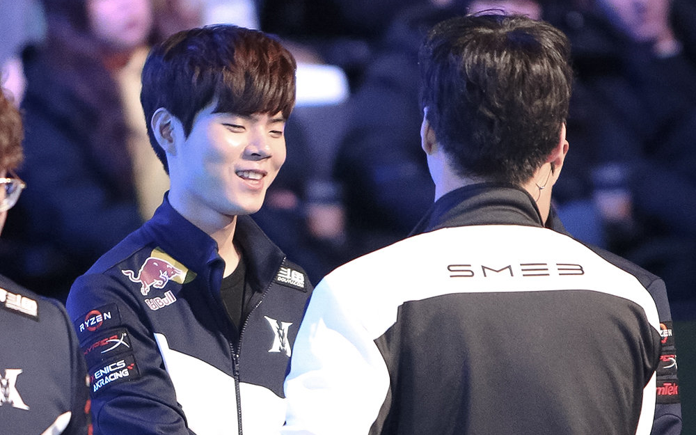 [2016韩服OB]Deft希维尔+Smeb铁男+Peanut蜘蛛+GorillA风女+Kuro飞机_英雄联盟