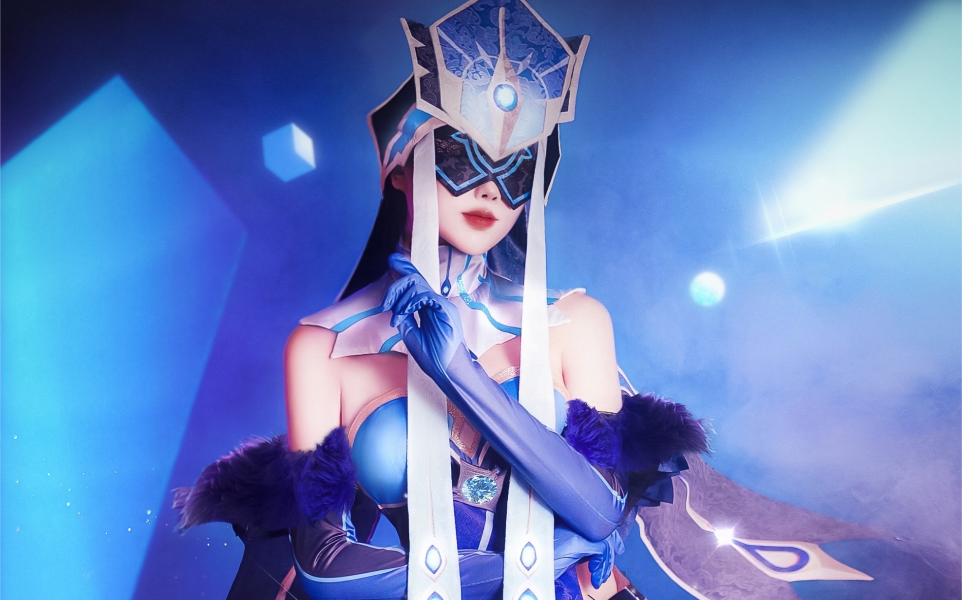 【藏镜仕女cos】再次高呼原魔玩家yyds！-花泽香兔-花泽香兔-哔哩哔哩视频