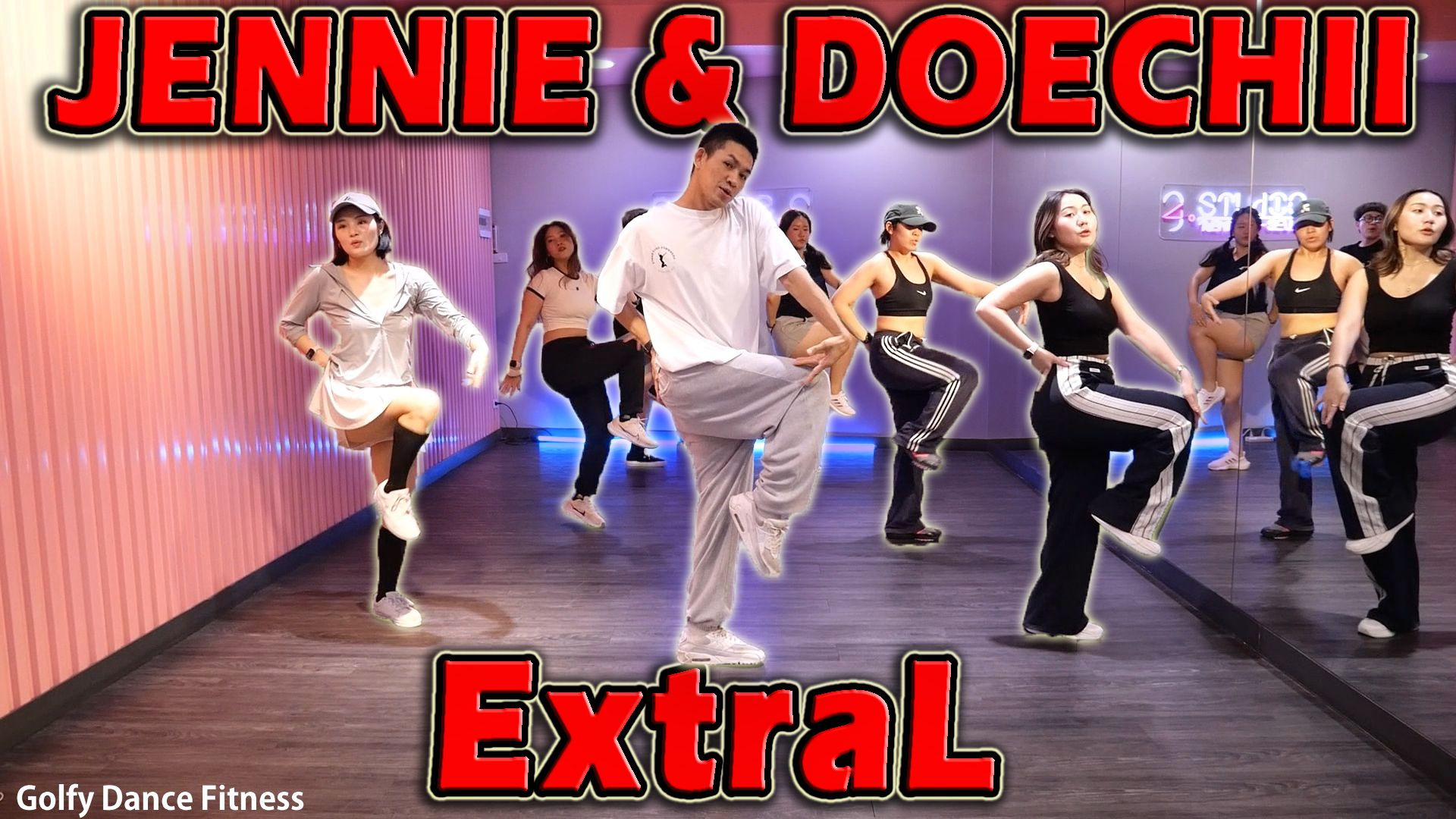 JENNIE & Doechii - ExtraL | GolfyDance | Dance Fitness / Dance Workout-GolfyDance-GolfyDance-哔哩哔哩视频