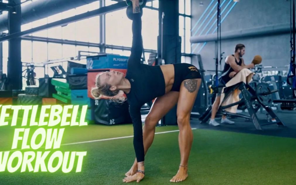 「Steph Rose」壶铃全身训练（适合中级训练者）_哔哩哔哩_bilibili