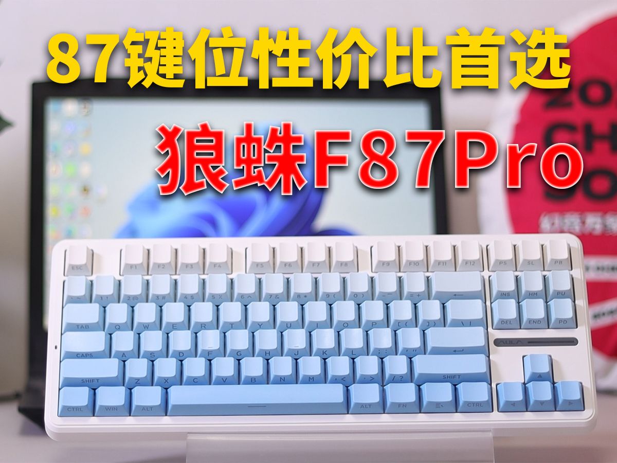 87键位机械键盘性价比首选！狼蛛F87Pro一周体验-Cool星芸-Cool星芸-哔哩哔哩视频