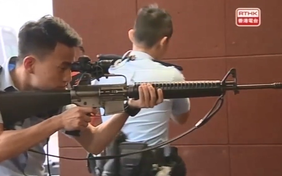 香港警察西九龙机动部队（PTU）_哔哩哔哩_bilibili