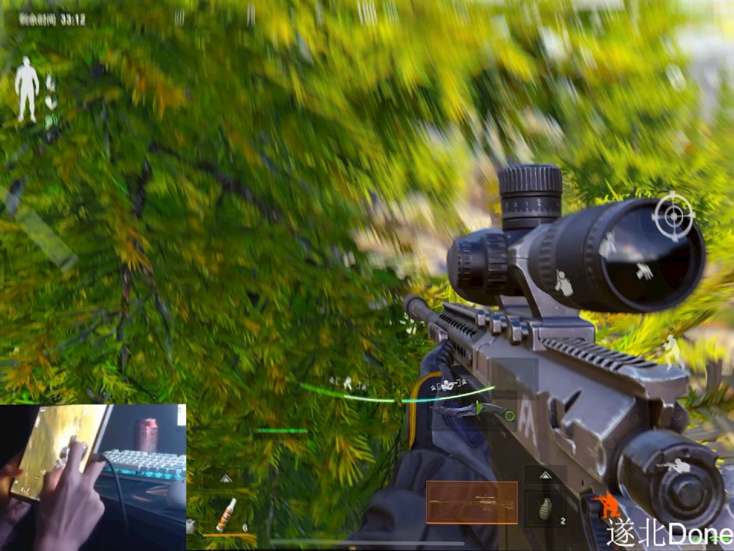 北北爱吃甜 有框你不打？ 暗区突围 AX50-北北爱吃甜-北北爱吃甜-哔哩哔哩视频