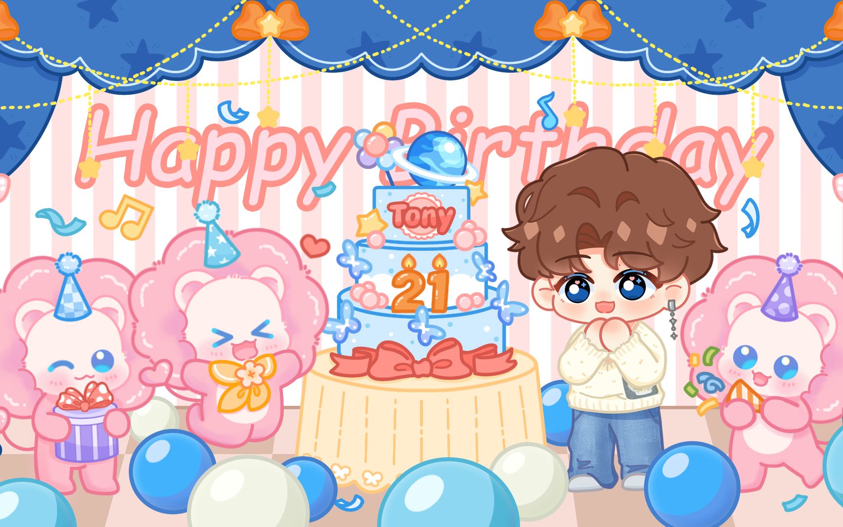 【余景天Tony|生贺】二十一岁生日快乐|请大胆勇敢前往你的Flag世界-FM821余景天频道-FM821余景天频道-哔哩哔哩视频