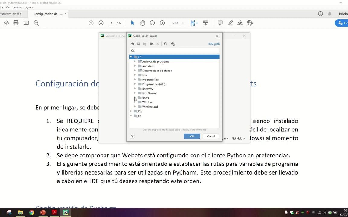 webots pycharm编译器的配置(2)_哔哩哔哩_bilibili