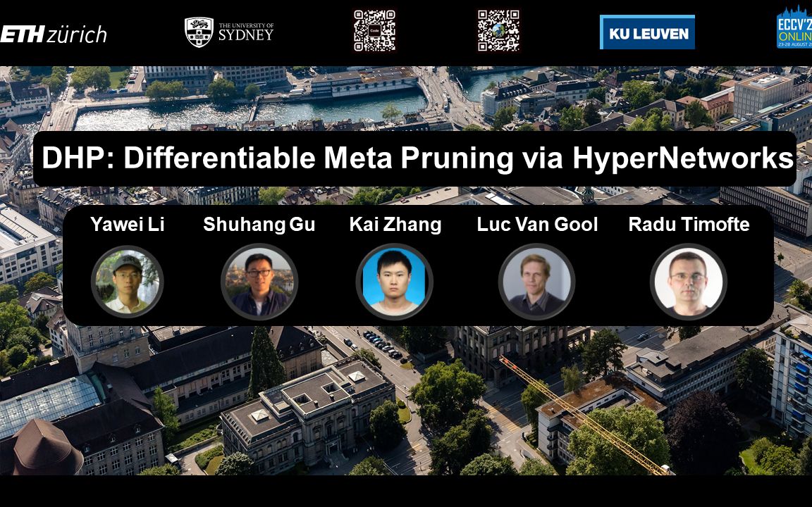 DHP: Differentiable Meta Pruning via HyperNetworks中文讲解 网络压缩 网络剪枝 图像超分辨去噪_哔哩哔哩_bilibili