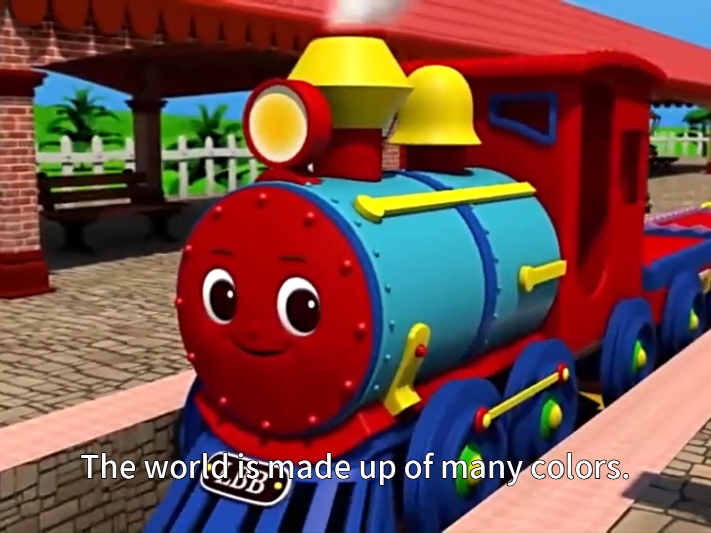 The color train song 【深圳小学1-6年级英语每周一歌】-JinyuLOO-JinyuLOO-哔哩哔哩视频