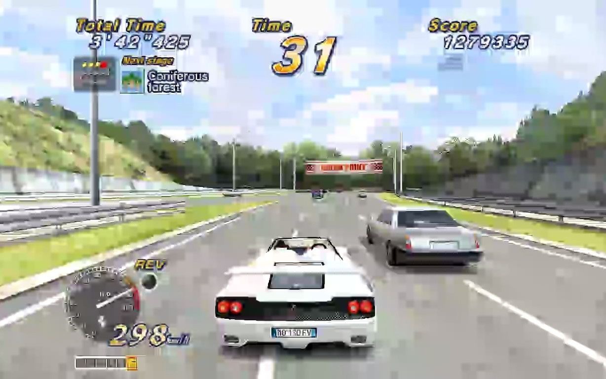 【Outrun2SP】Outrun Mode A~E 5条路线