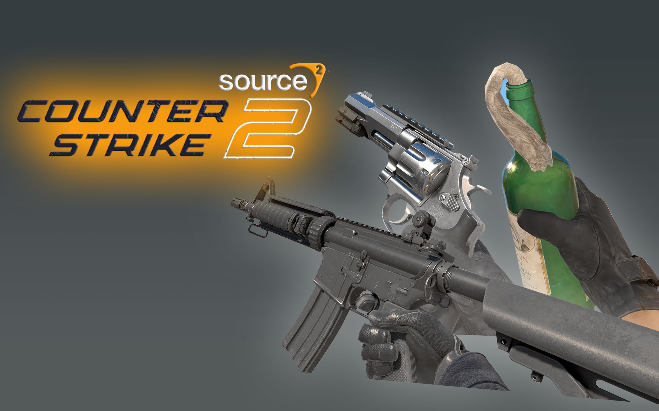 [4K] Counter Strike 2 全武器动画展示